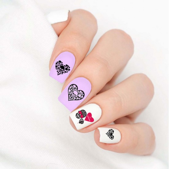 Love It's Complicated Nail Decals