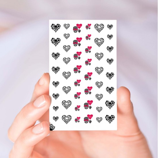 Love It's Complicated Nail Decals