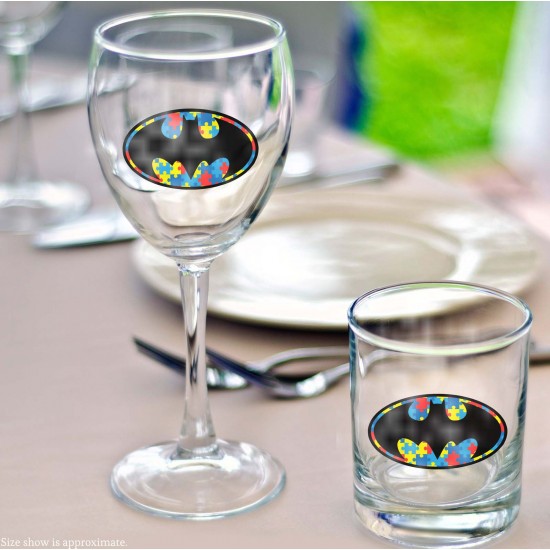 Autism Awareness Batman Style Logo Vinyl Decal