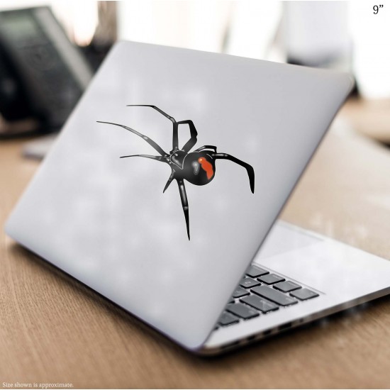Black Widow Spider Decal Vinyl Decal